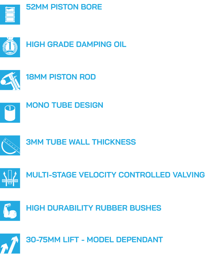 Rugged Lift Kits | XGS Suspension